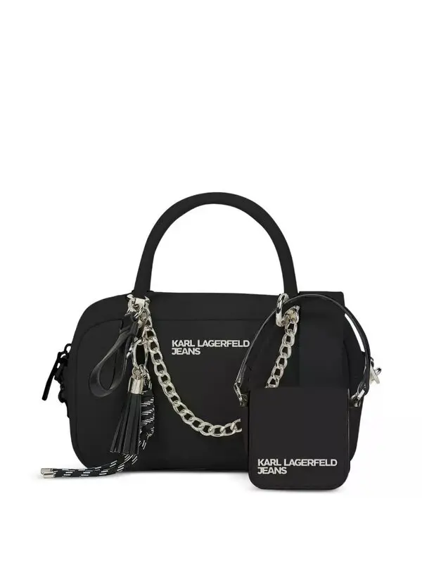 Karl Lagerfeld Top-handle Crossbody Bag - Black