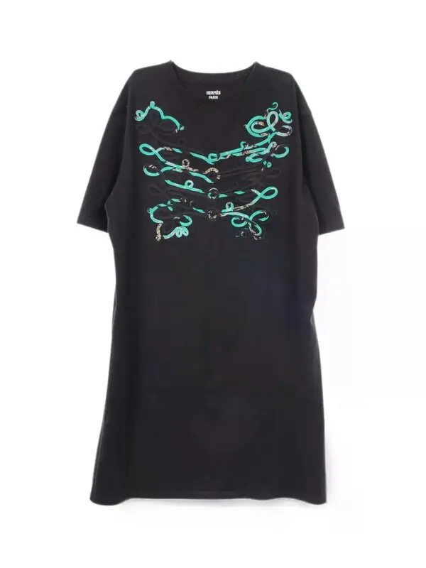 Hermès 2010s Short-sleeved Dress - Black