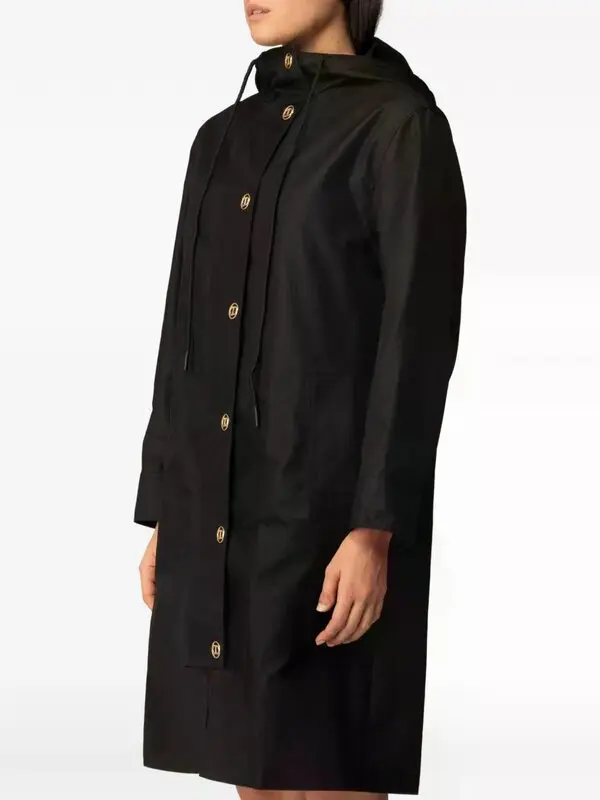 TWINSET Hooded Trench Coat
