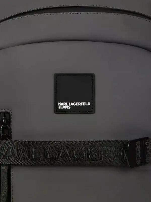 Karl Lagerfeld Coated Faux-leather Backpack