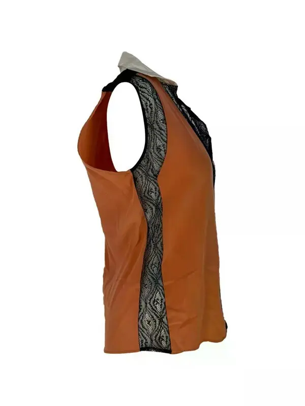 Sandro Lace-trimmed Blouse