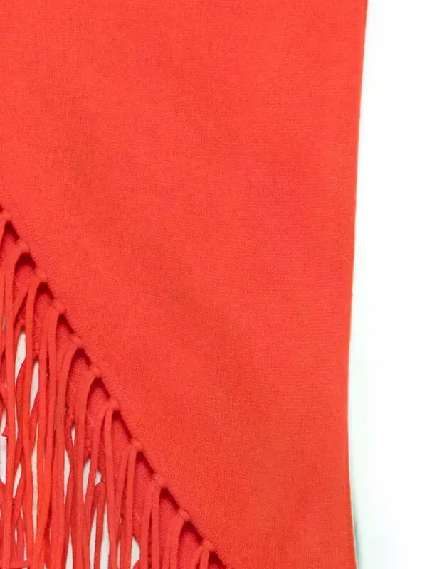 P.a.r.o.s.h Fringe-trim Triangular Scarf