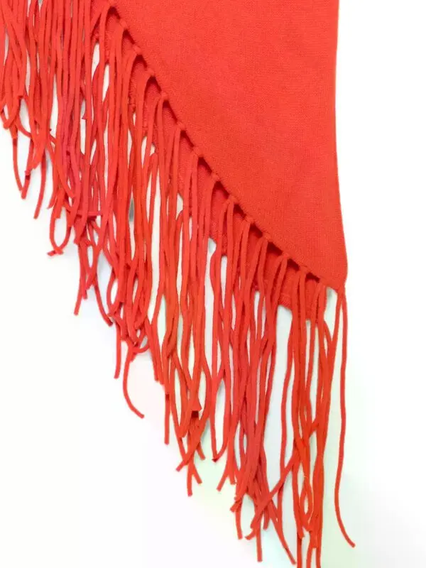 P.a.r.o.s.h Fringe-trim Triangular Scarf