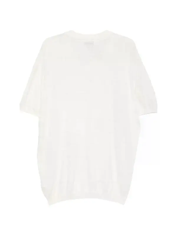 DIKTAT Fine-knit Short-sleeve T-shirt