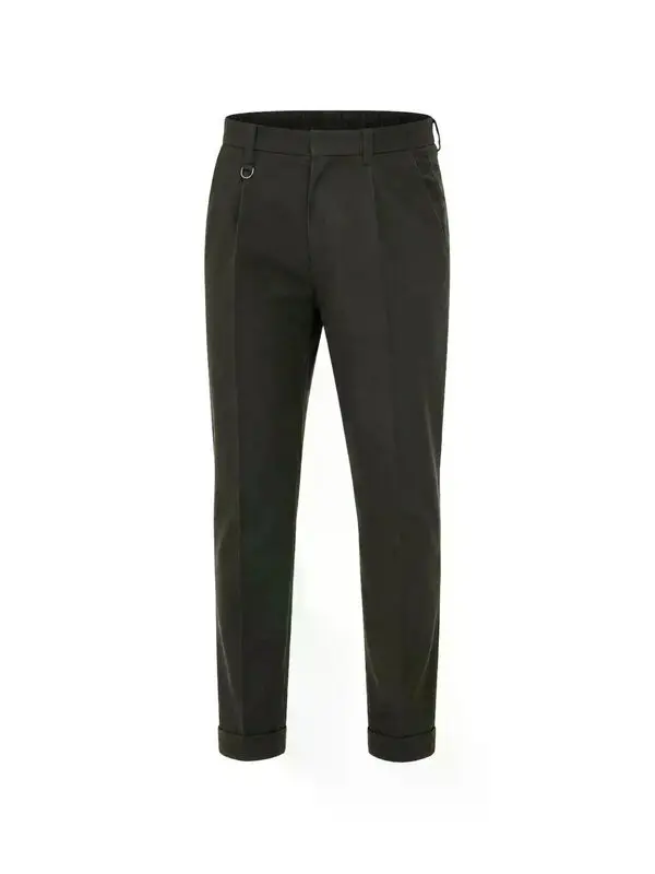 PAOLO PECORA Duomo Pleated Wool-blend Trousers