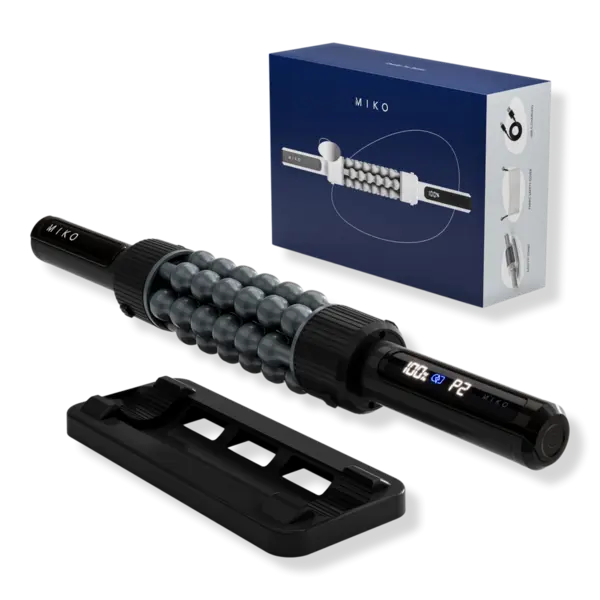 MIKO Swift Rolling Percussive Massager With 5 Speeds - Black