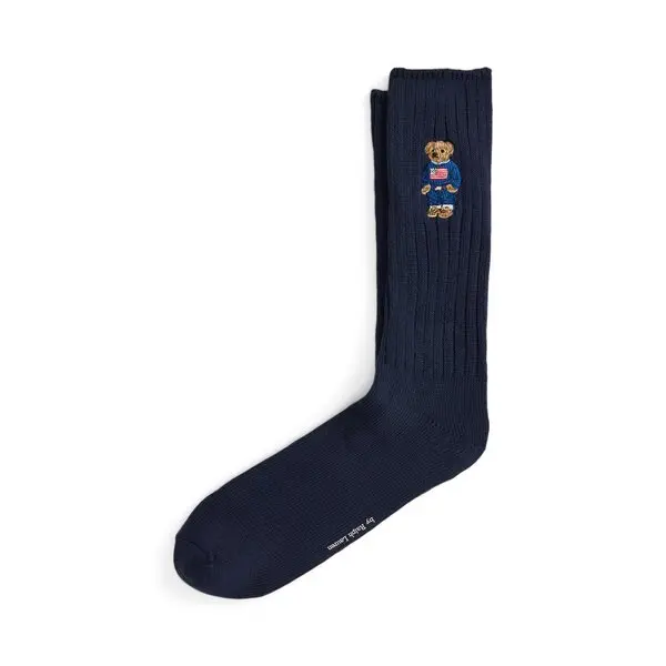 Ralph Lauren Polo Bear Cotton-blend Crew Socks
