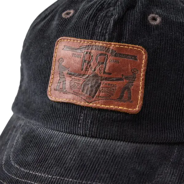 Ralph Lauren Leather-patch Corduroy Trucker Cap