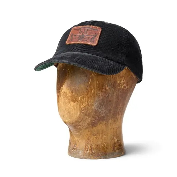 Ralph Lauren Leather-patch Corduroy Trucker Cap