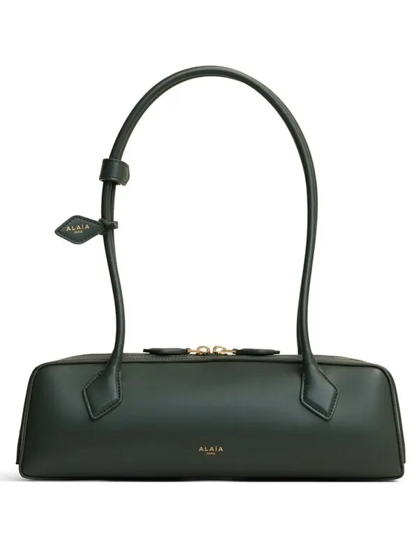 Alaïa Le Teckel Medium Leather Bag - Green