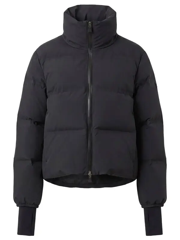 Herno Zip-up Puffy Jacket - Black