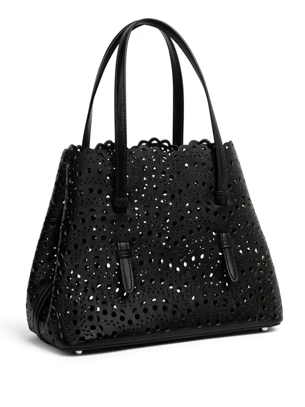 Alaïa Vienne Wave Mina 25 Bag In Calf Leather