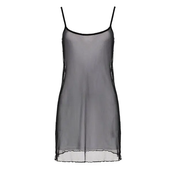 CONQUISTA Two Tone Layered Mini Dress