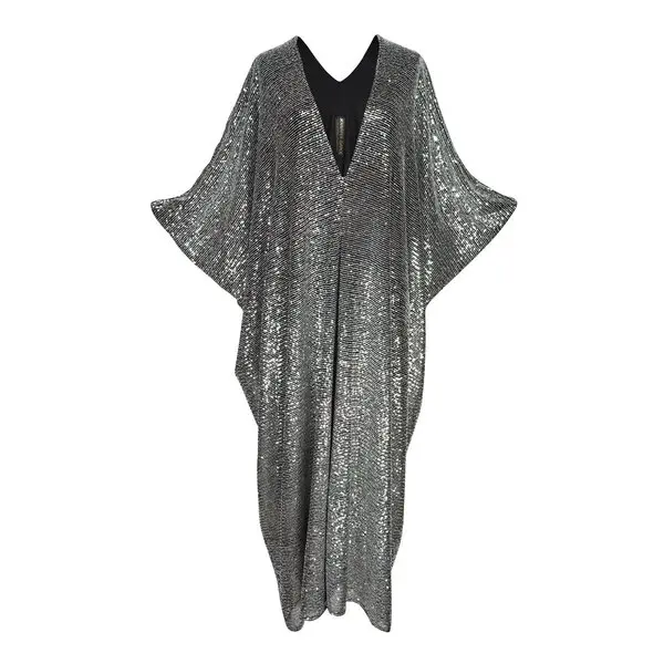 JENNAFER GRACE Sequin Kaftan Dress