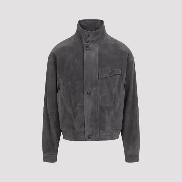 Giorgio Armani S Goat Leather Blouson Jacket