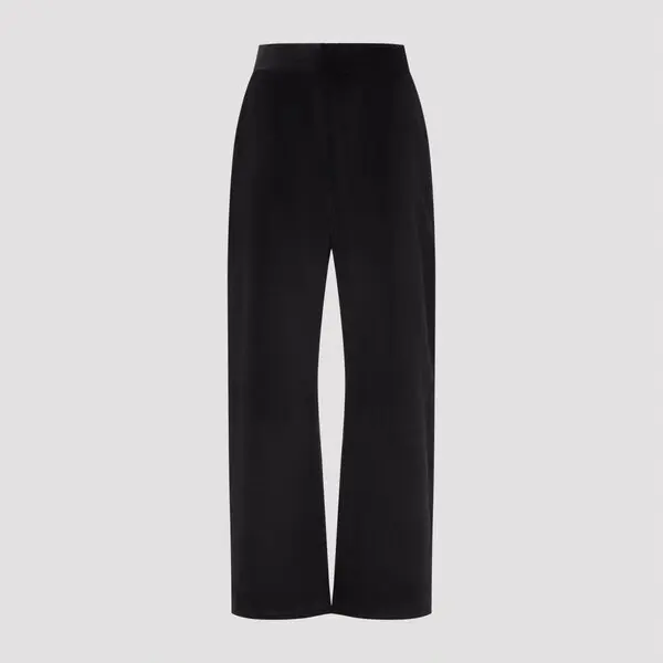 Studio Nicholson Relaxed Curved-leg Cotton Pant - Brown