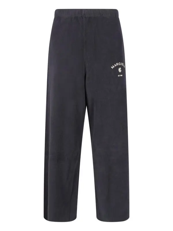 MAISON MARGIELA Cotton Trousers With Contrast Pocket Lining - Grey