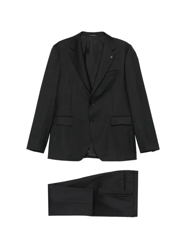 Tagliatore Tailored Two-piece Suit - Black