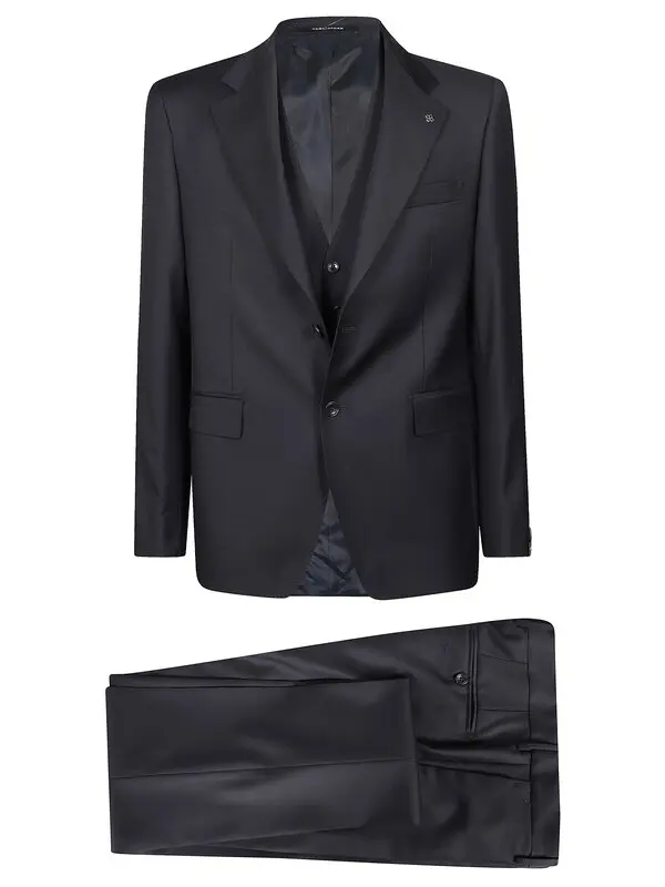 Tagliatore Tailored Two-piece Suit - Navy