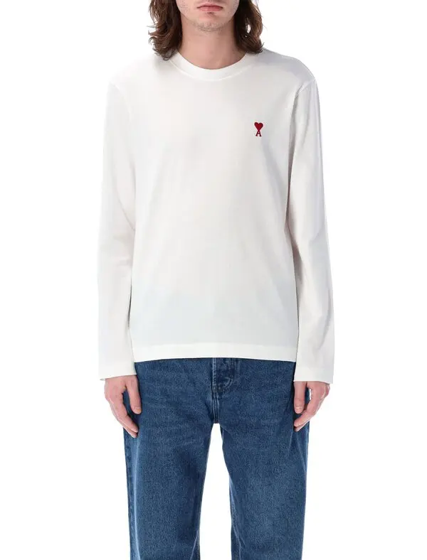 AMI Paris Elegant Casual T-shirt - Bianco