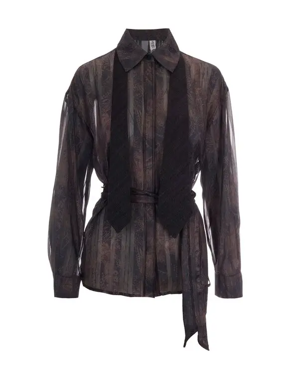 Liu Jo Cashmere-blend Shirt For - Moro Cachemire