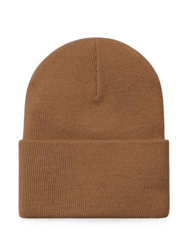Carhartt Work In Progress Logo Beanie - Beige