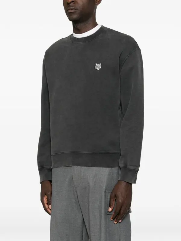Maison Kitsuné Fox Head Cotton Sweatshirt