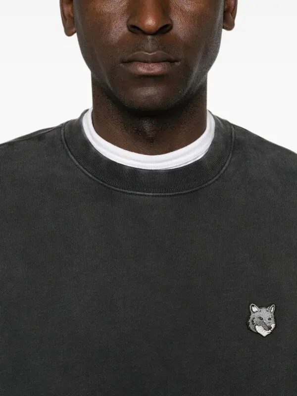 Maison Kitsuné Fox Head Cotton Sweatshirt
