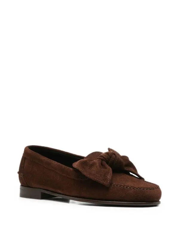 Hereu Corbati Suede Leather Loafers