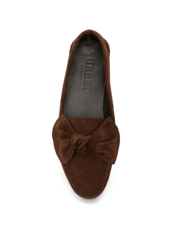 Hereu Corbati Suede Leather Loafers