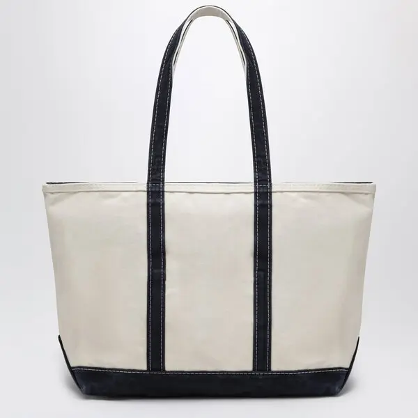 Polo Ralph Lauren Big Pony Logo Cotton Tote Bag - Beige