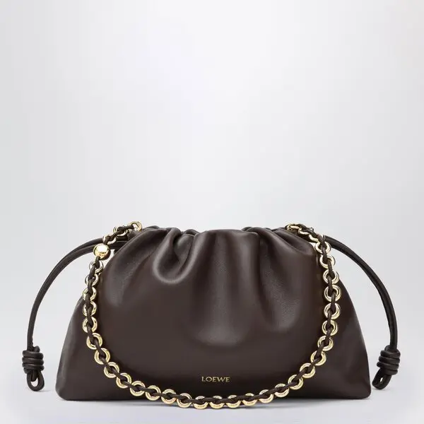 Loewe Flamenco Purse Medium Bag In Dark Brownie - Brown