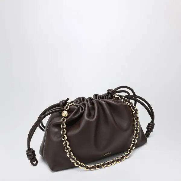 Loewe Flamenco Purse Medium Bag In Dark Hazelnut