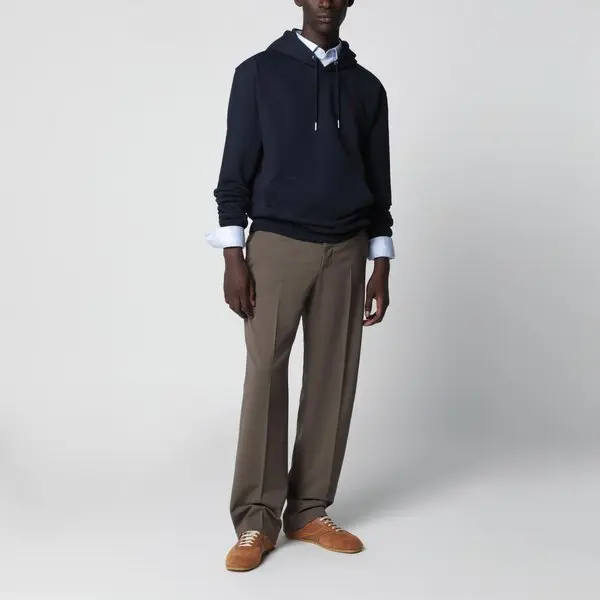 AMI Paris Hoodie With De Cœur Embroidery