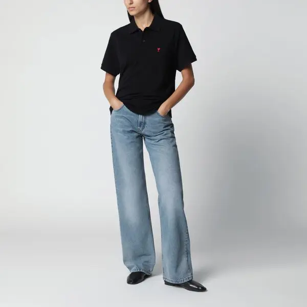 AMI Paris De Caur Polo Shirt