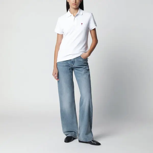 AMI Paris De Cœur Polo Shirt