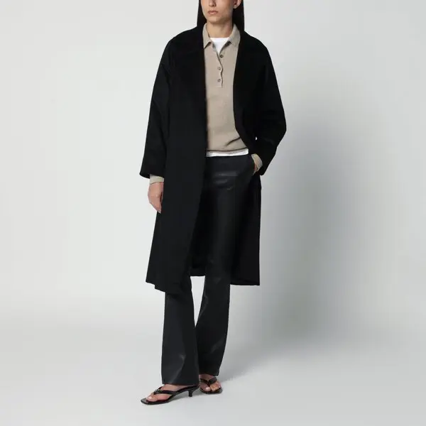 Max Mara Manuela Icon Coat - Black