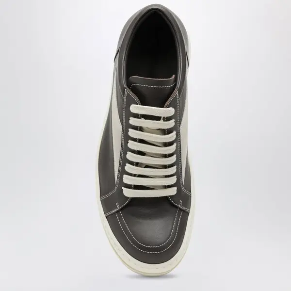 Rick Owens Leather Lace Up Sneakers