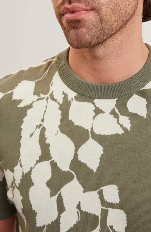 Ted Baker London Alddat Leaf Print T-shirt