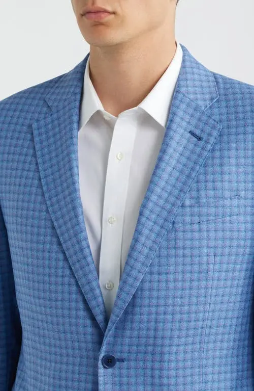 Emporio Armani Shadow Check Virgin Wool Sport Coat