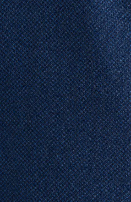 Emporio Armani Navy Textured Virgin Wool Sport Coat