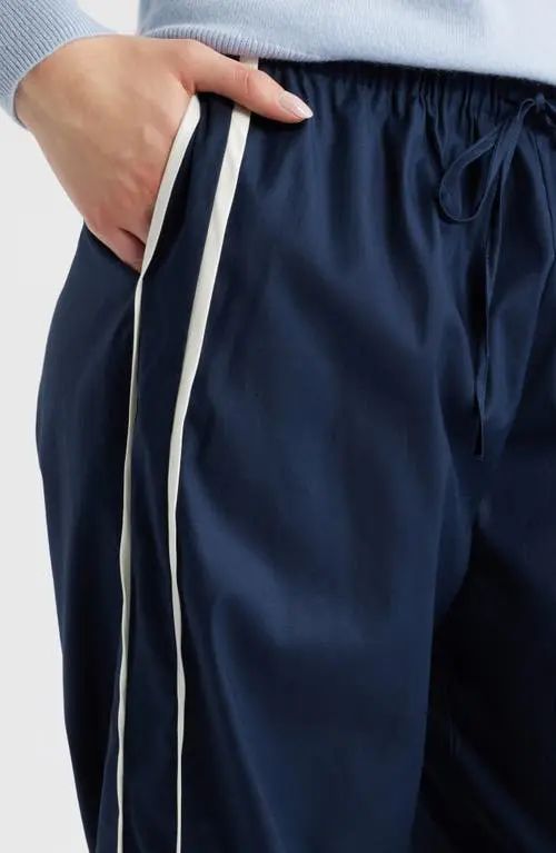 REFORMATION Julien Wide Leg Poplin Pants