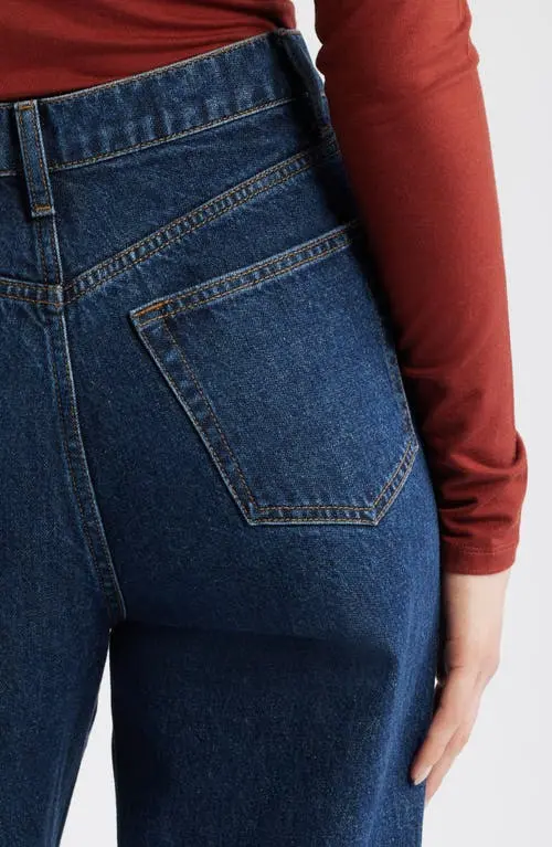 REFORMATION Cary Slouchy High Rise Wide Leg Jeans