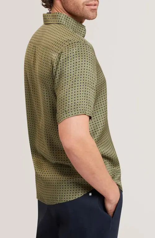 Ted Baker London Allistr Check Short Sleeve Button-up Shirt