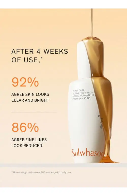 SULWHASOO Jumbo First Care Activating Serum Vi $140 Value