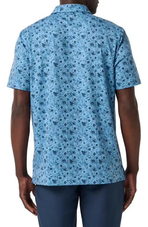 Travis Mathew Featherweight Cottage Print Polo