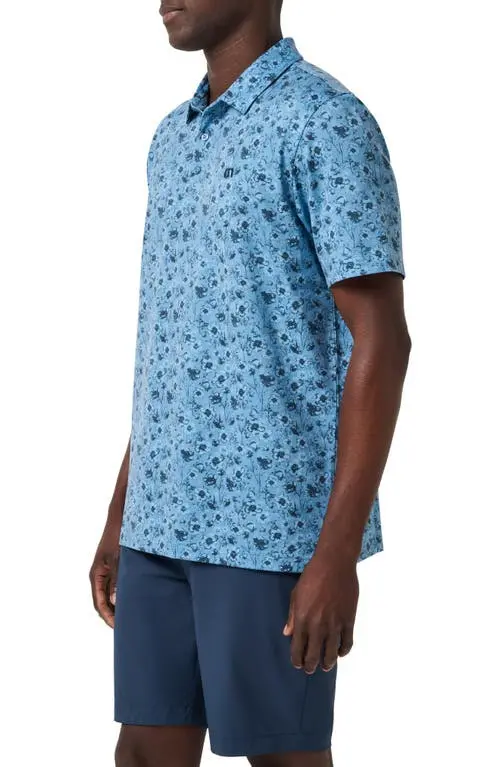 Travis Mathew Featherweight Cottage Print Polo