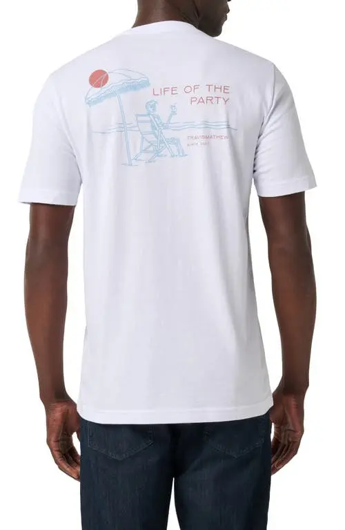 Travis Mathew Dreams To Reality Cotton Graphic T-shirt