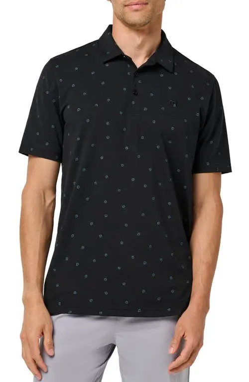 Travis Mathew Performance Jersey Polo - Black