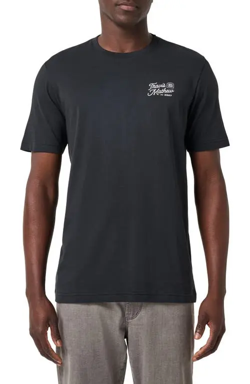 Travis Mathew Best Trip Ever Graphic T-shirt - Black